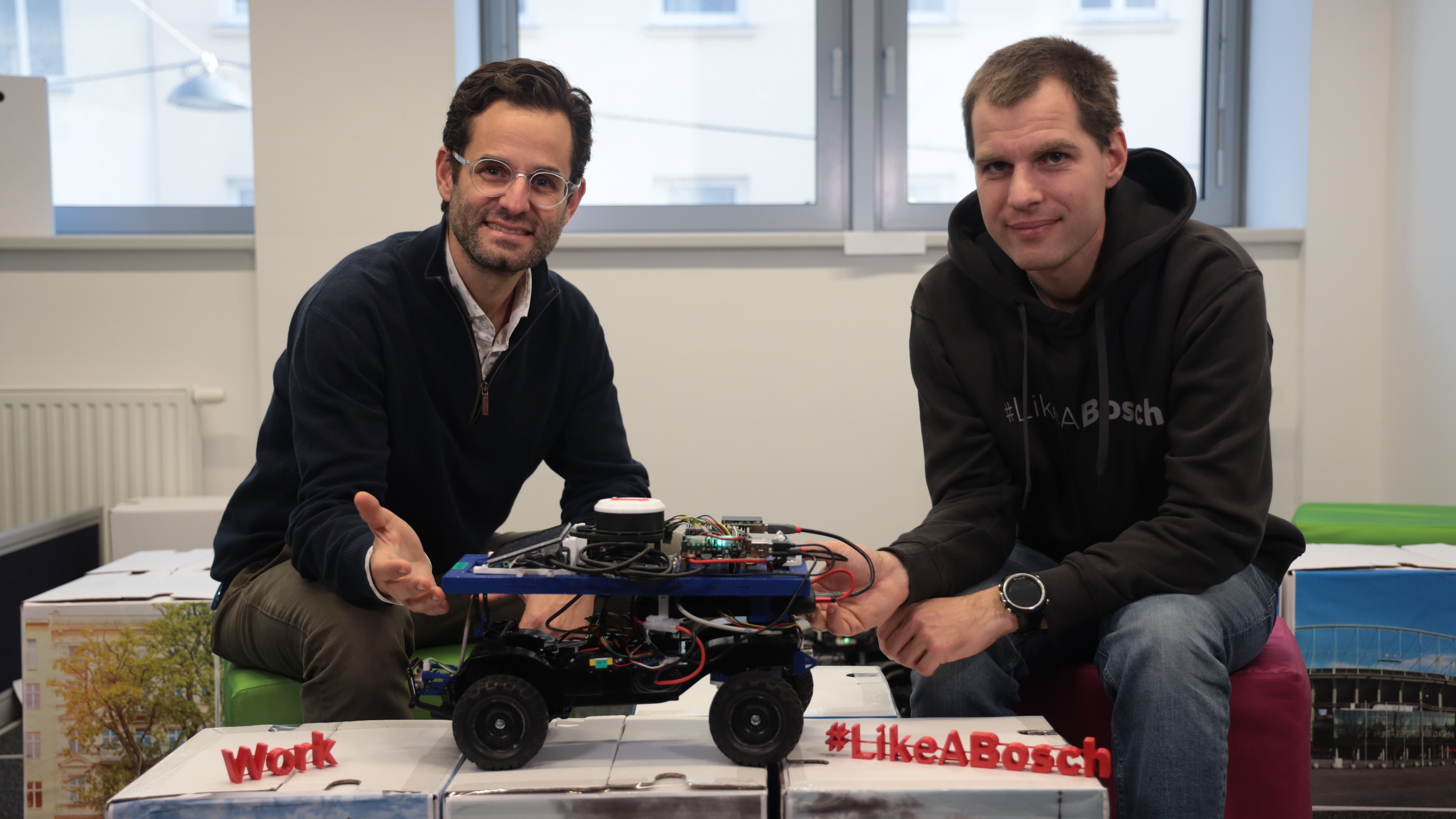 Wie ein Modellauto den Weg für autonomes Fahren ebnet | Bosch in Österreich